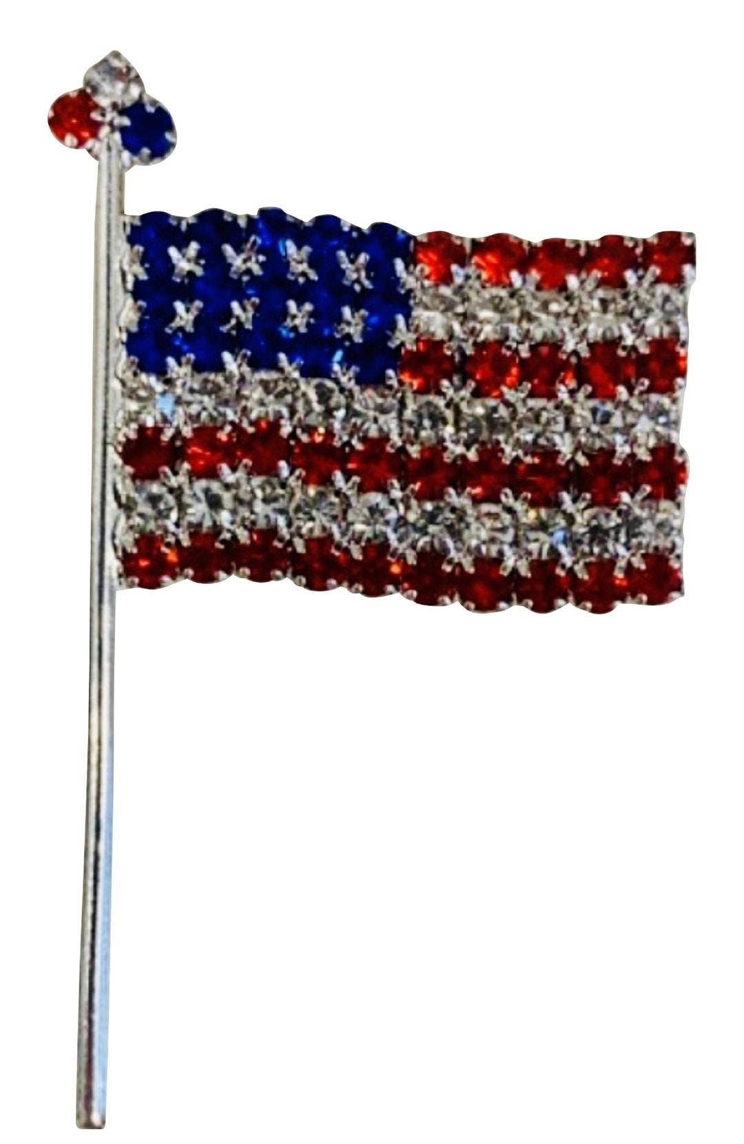 USA RHINESTONE FLAG - Etsy