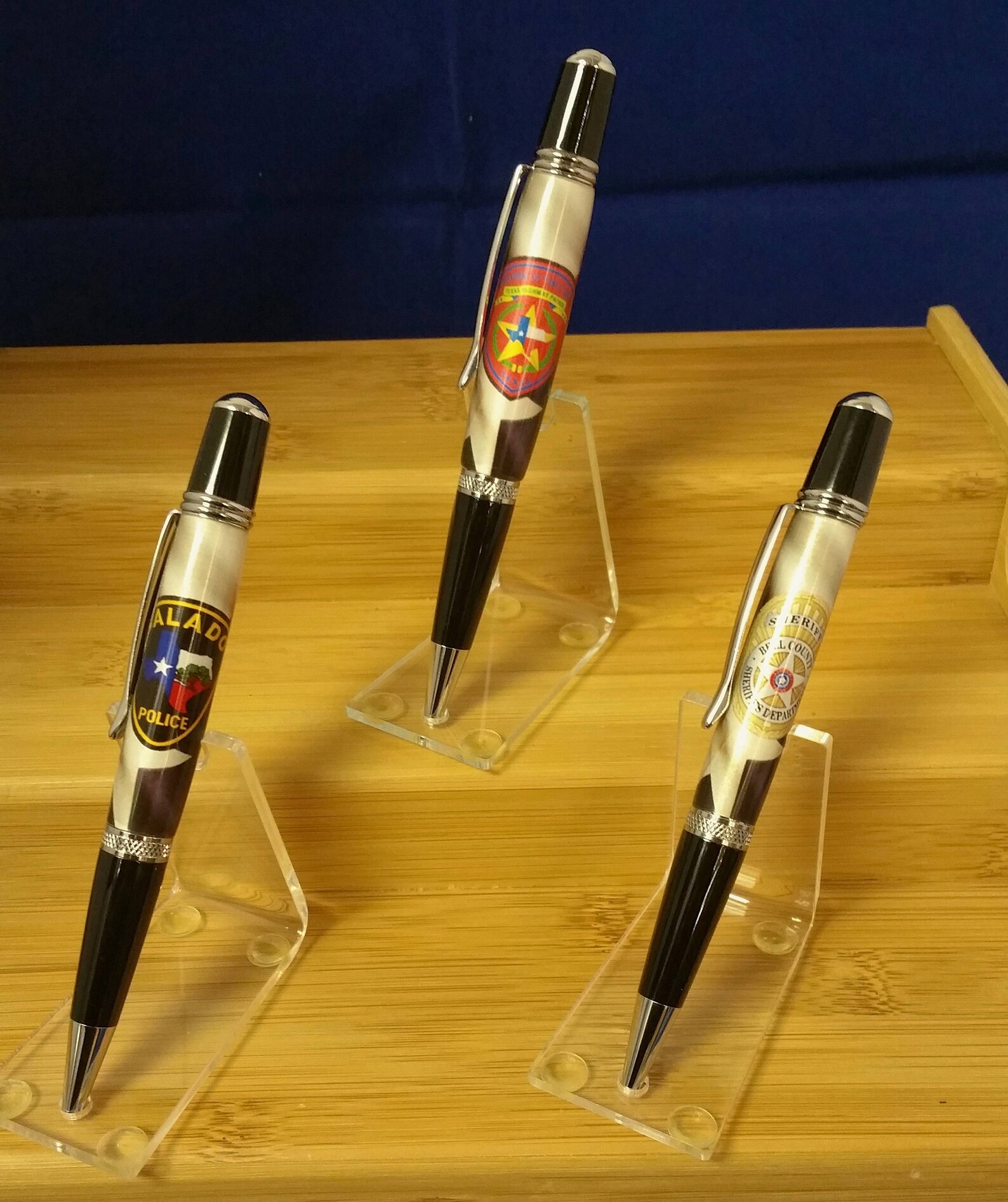 Wall Street Design Law Enforcement Pens | Etsy