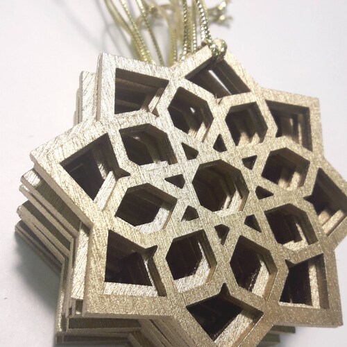 Arabic Pattern Coasters Wood Coasters Ramadan Decorations | Etsy