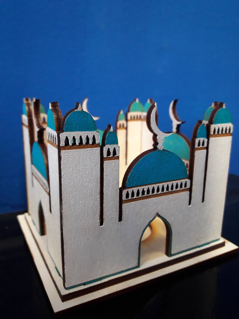 Small Mosque Lantern for Tealight | Etsy