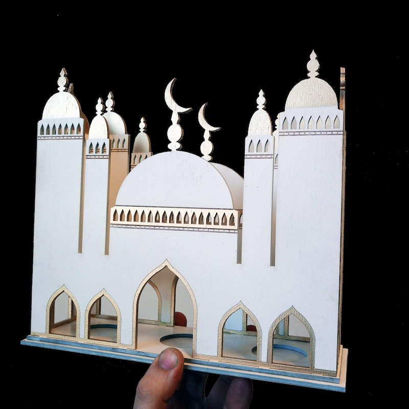 Mosque Model - Etsy
