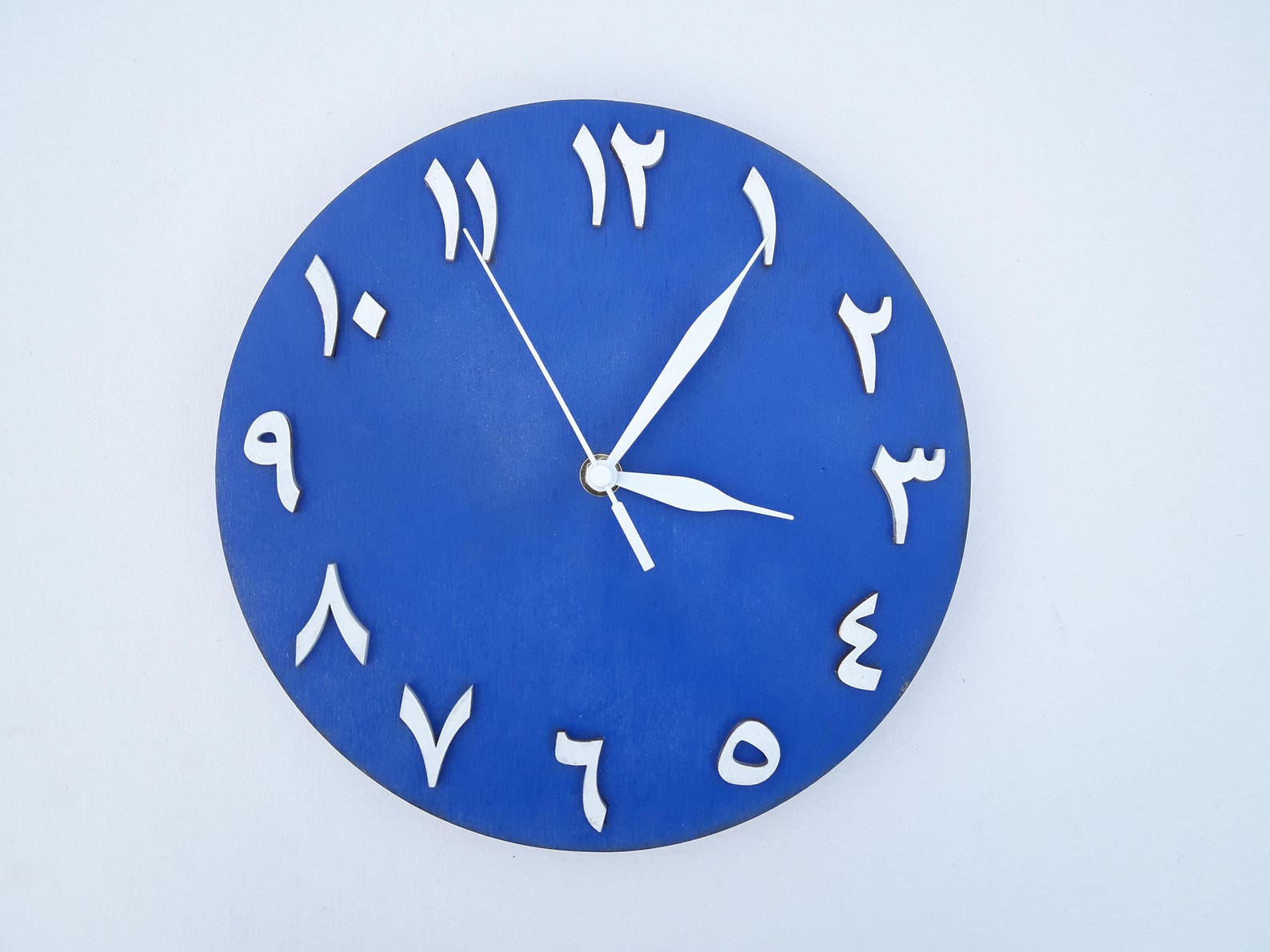 Clock Arabic Style (wooden) - Different Colors, 2 Sizes - 24(9.45 In ...