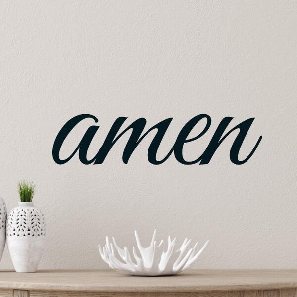 Amen Sign - Etsy