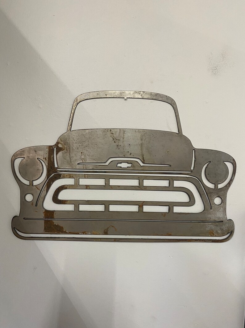 Chevy 3100 1955-1957 Classic Truck Garage Metal Sign - Etsy