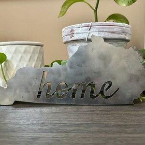 Home State Metal Sign You Choose - Etsy