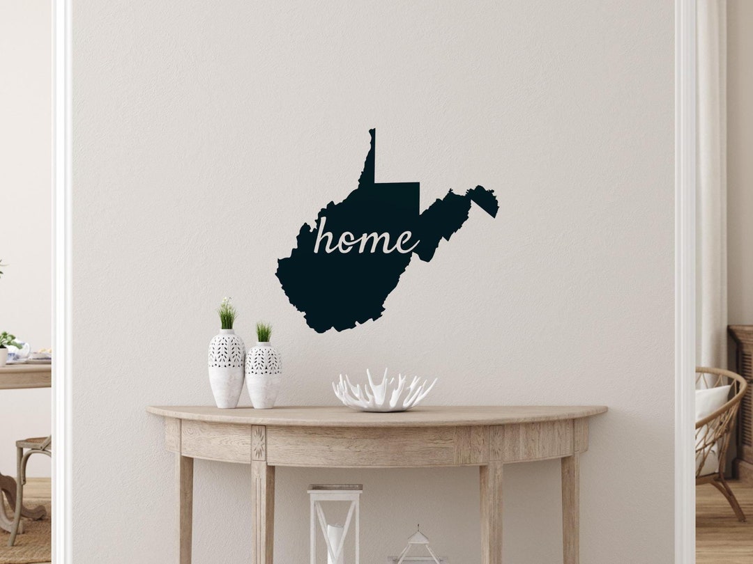 Home State Metal Sign You Choose Your State Steel Wall Art Home Decor ...