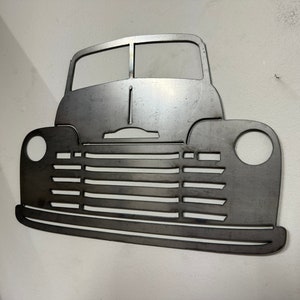 Chevy 3100 Metal Sign | 1947-1953 Classic Muscle Truck | Steel Wall Art ...