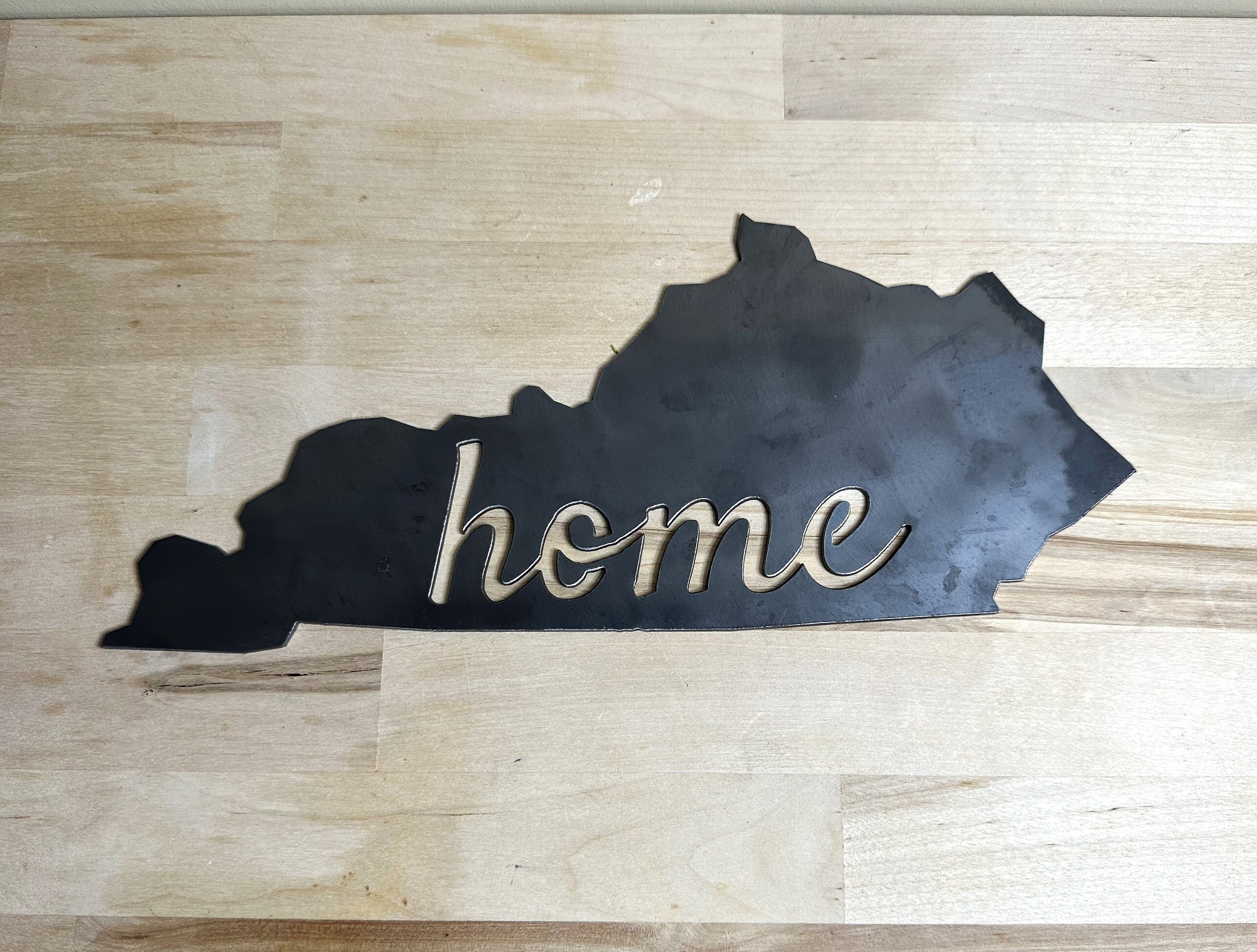 Home State Metal Sign You Choose - Etsy