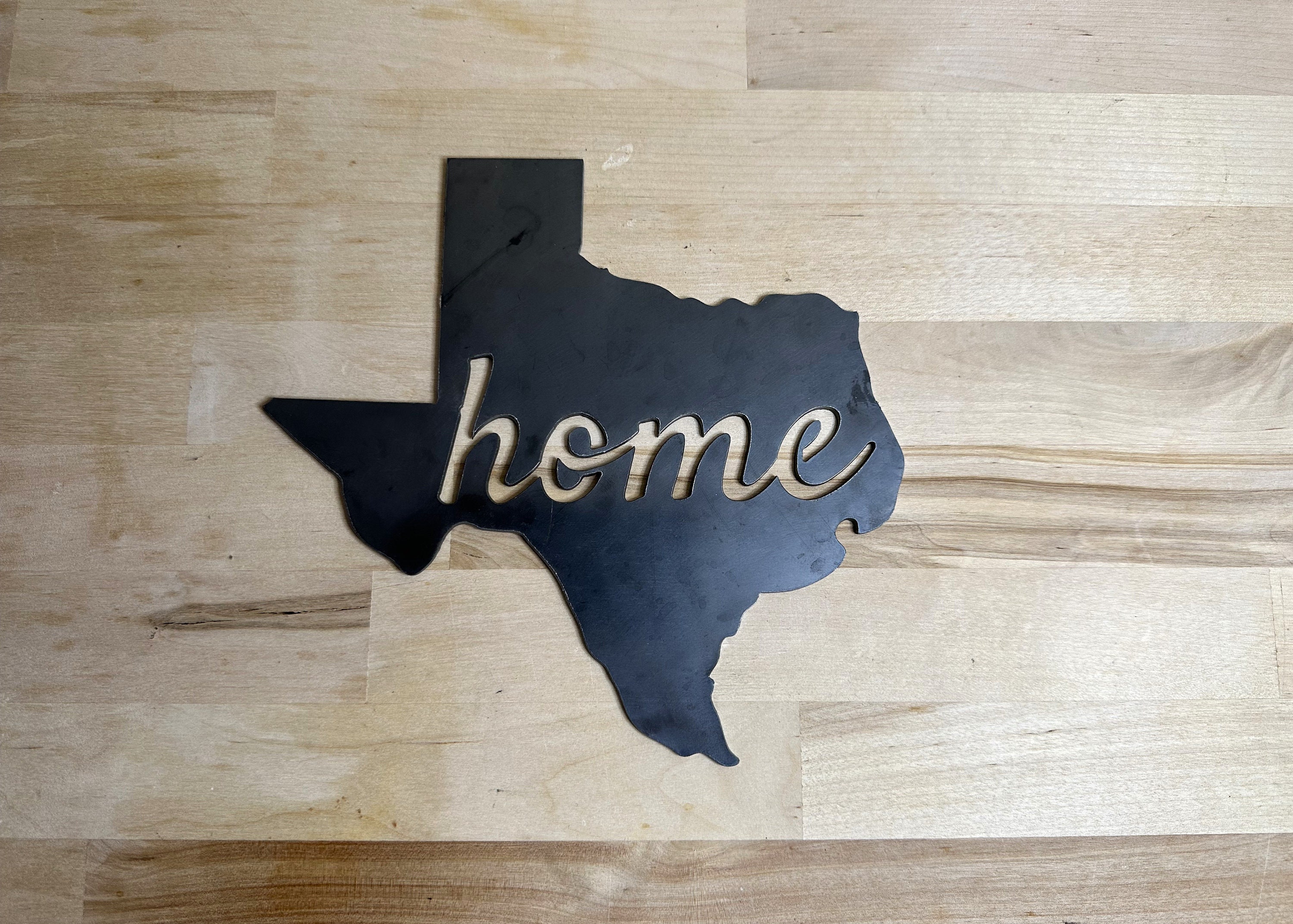 Home State Metal Sign You Choose - Etsy