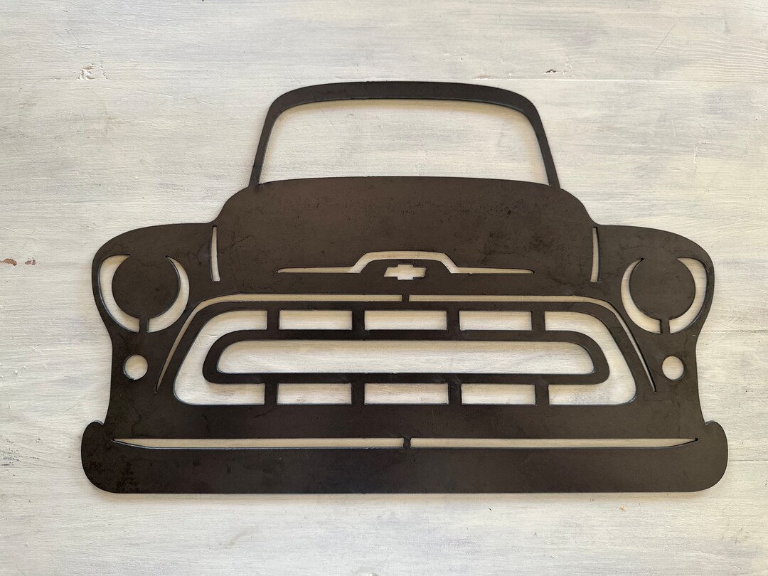 Chevy 3100 1955-1957 Classic Truck Garage Metal Sign - Etsy