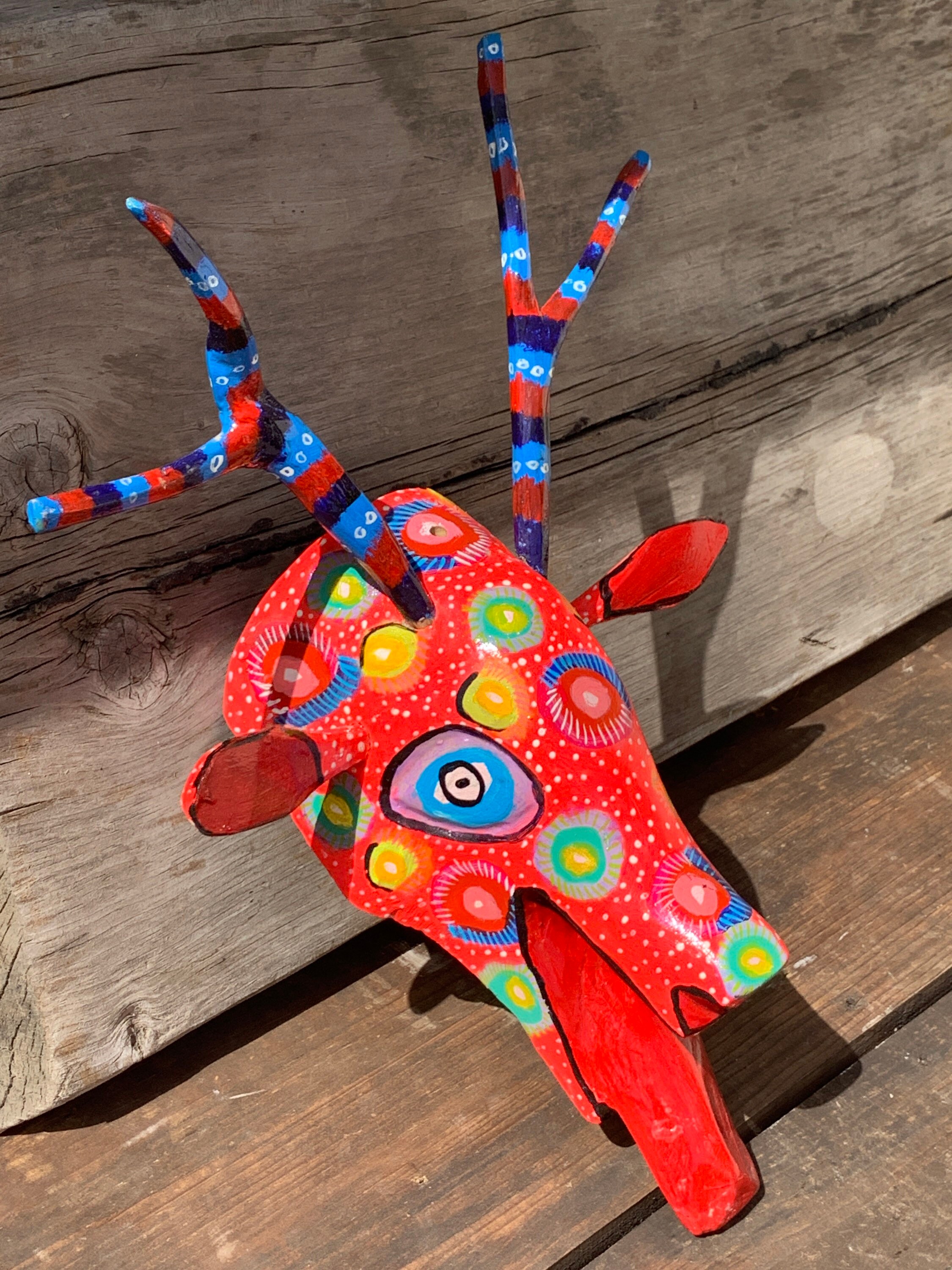Art Objects Art & Collectibles Mexican Pink Croc Handcraft Primitive ...