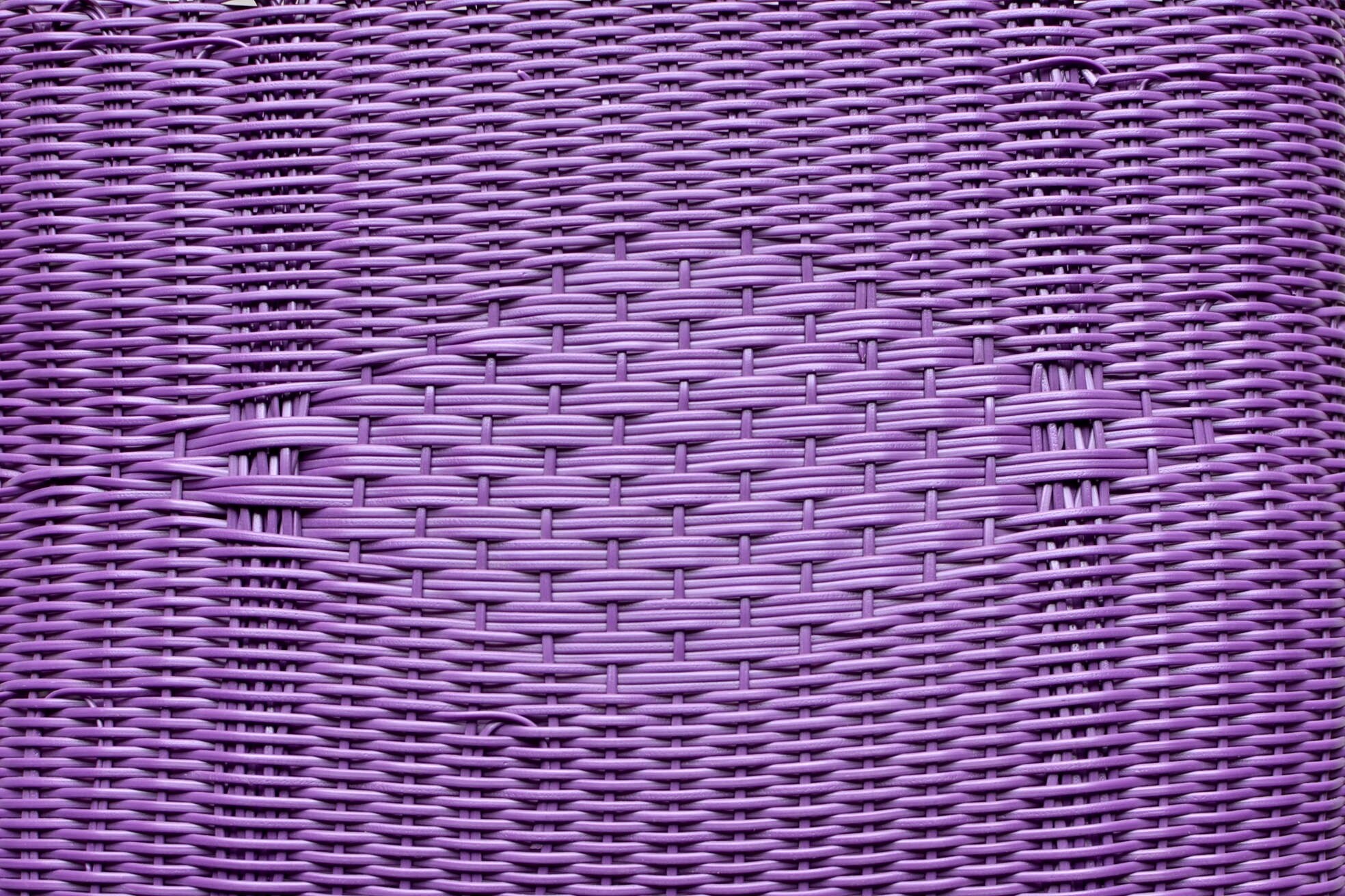 Grape Purple Beach Basket Woven Guatemalan Colorful Plastic | Etsy