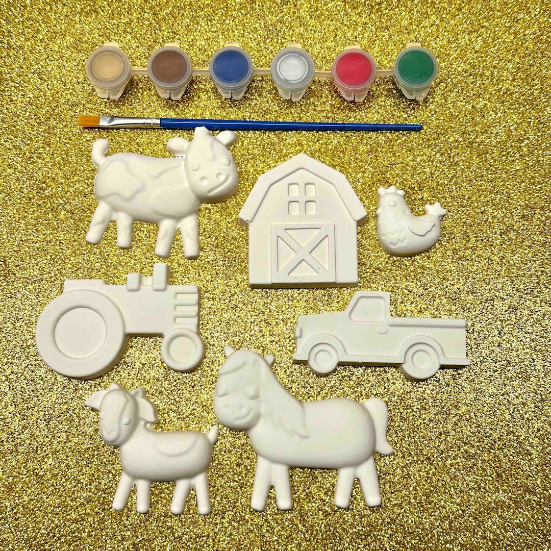 Farm Animals to Paint / Paintable Crafts / Farm Paint Crafts / Fun ...