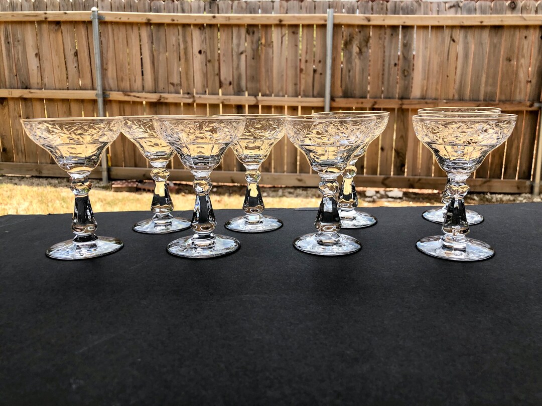 8 Bryce Cordial Glasses / 735-1 by Bryce / 1937 Glasses / Bryce Glasses ...