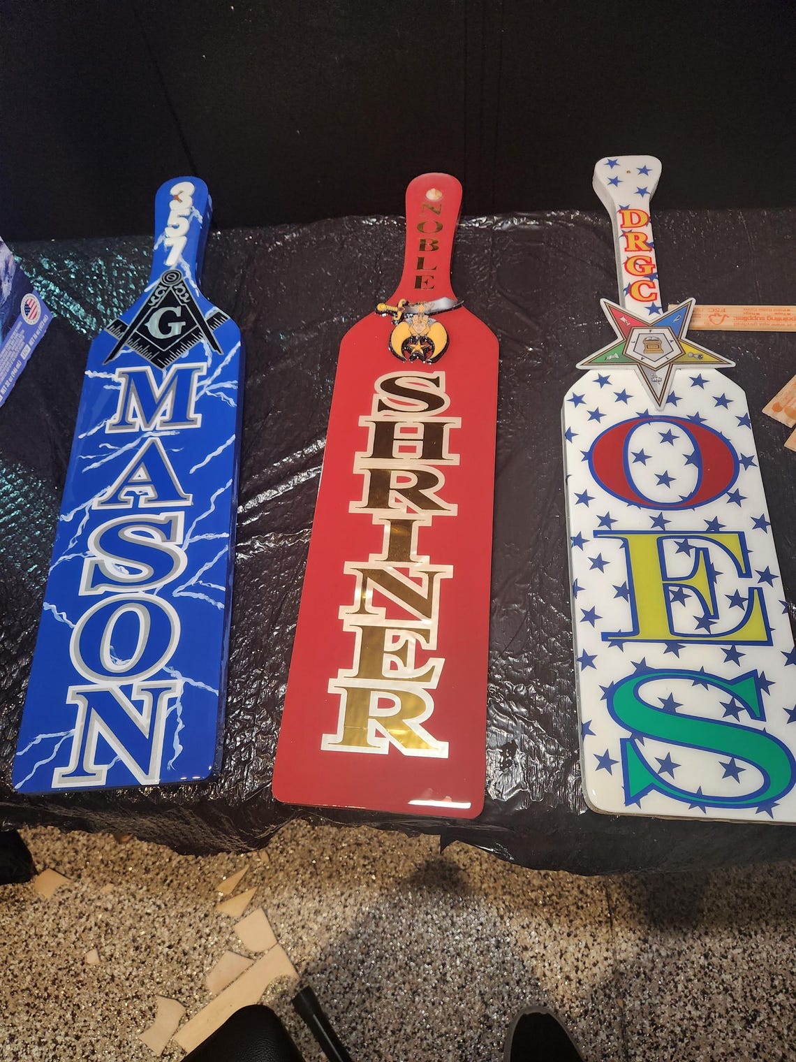 Custom Greek Paddle W/vinyl Accents - Etsy