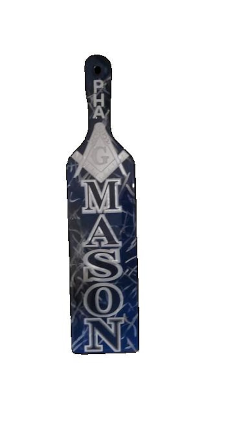 Custom Greek Paddle W/vinyl Accents - Etsy