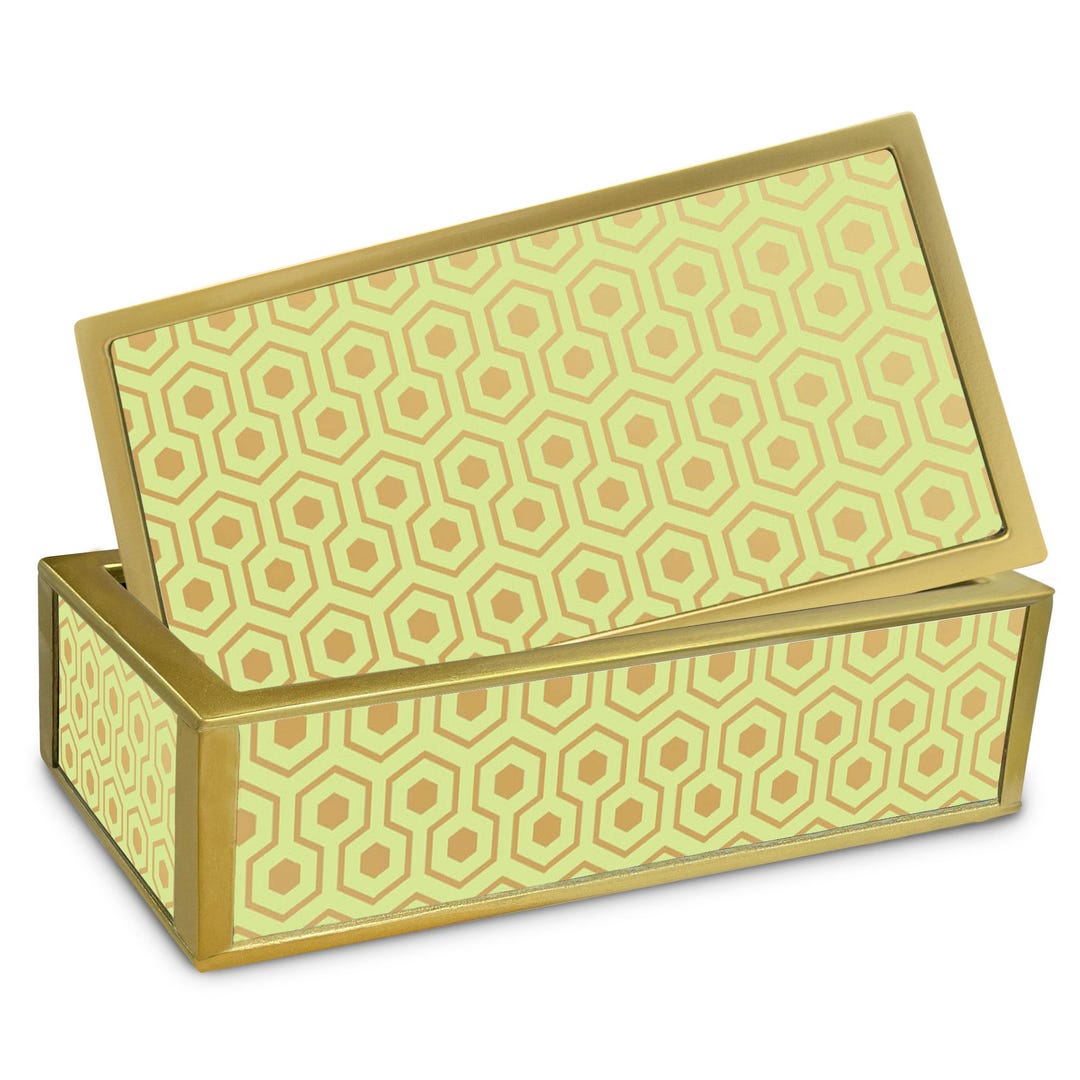 Golden Art Keepsake Box Personalized Elegant Storage Box Golden Art ...