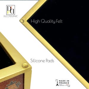 Box With Compartment - White and Gold Décor - Classic Empire Style ...