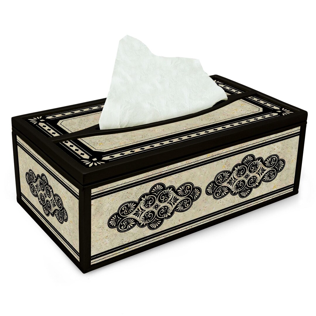 Islamic Tissue Box – Arabesque Abu Dhabi – Elegant Rectangular Tissue ...
