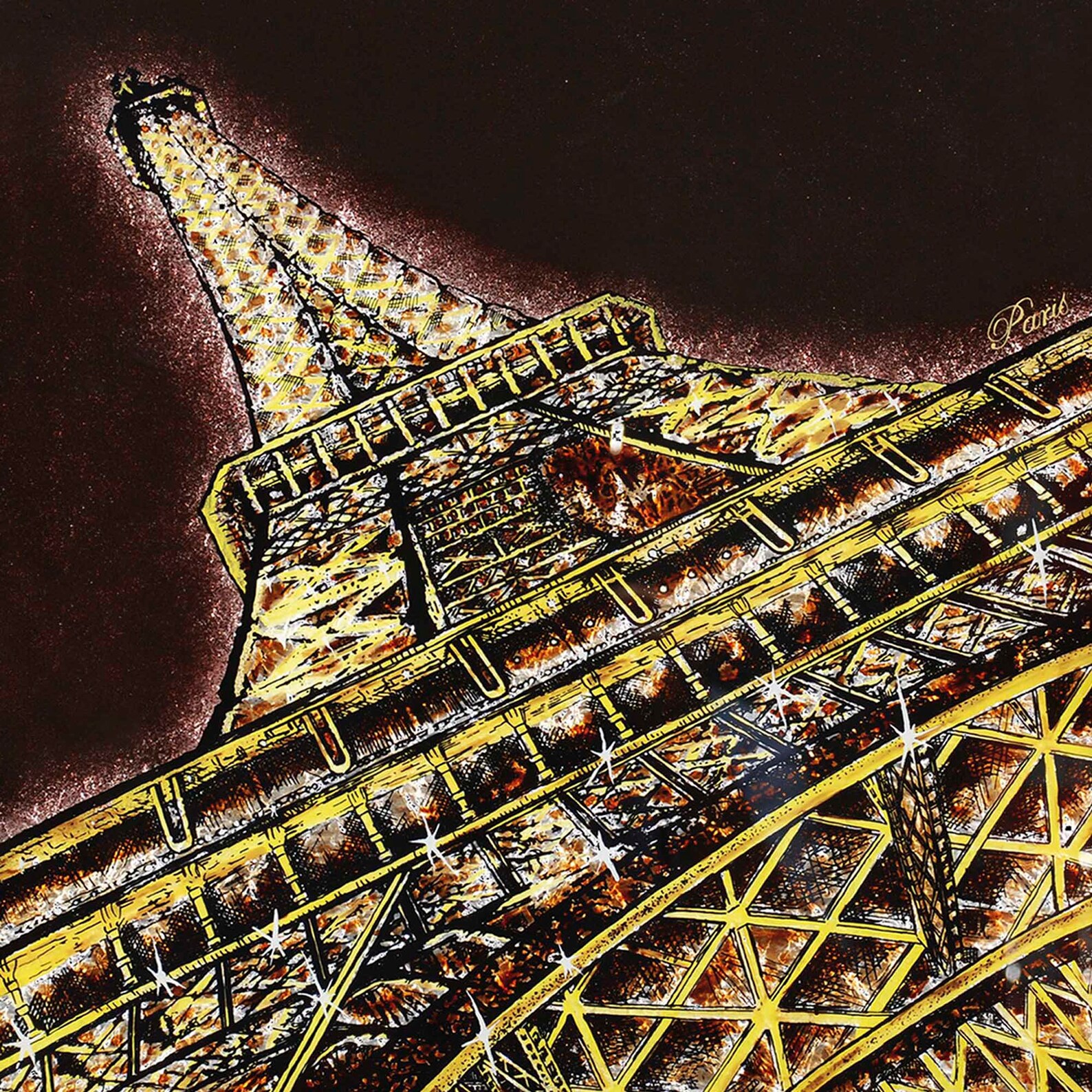 Cutlery Box With Lid Eiffel Tower Paris Monument | Etsy