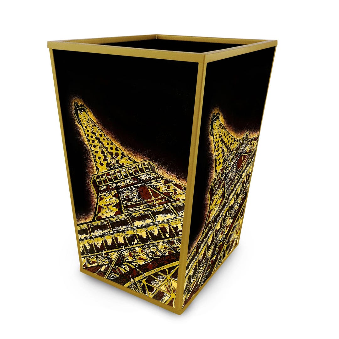 Paris Waste Bin - Eiffel Tower Décor - Paris Monument Design ...