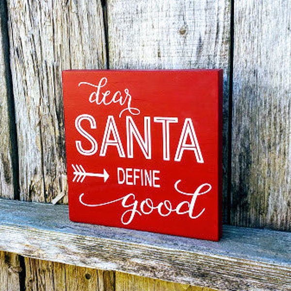 Santa Define Good - Etsy