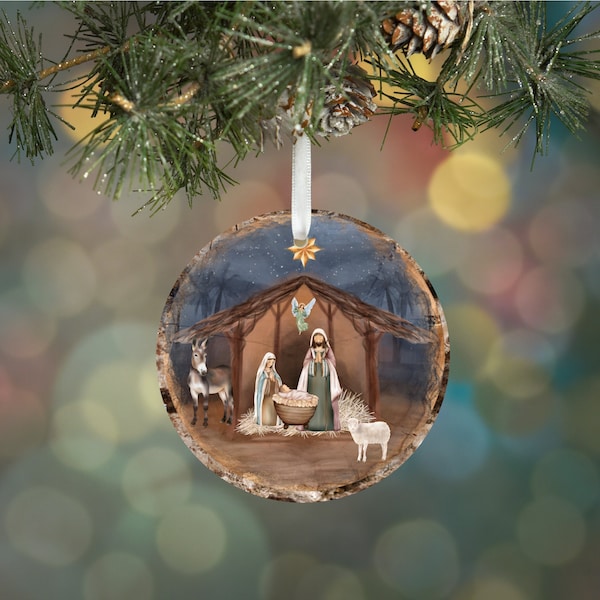 Nativity Ornaments - Etsy