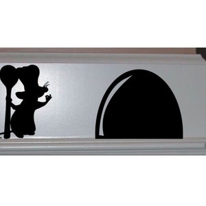 Ratatouille Wall Decal, Disney Home Decor, Remy Baseboard Decal, Anyone ...