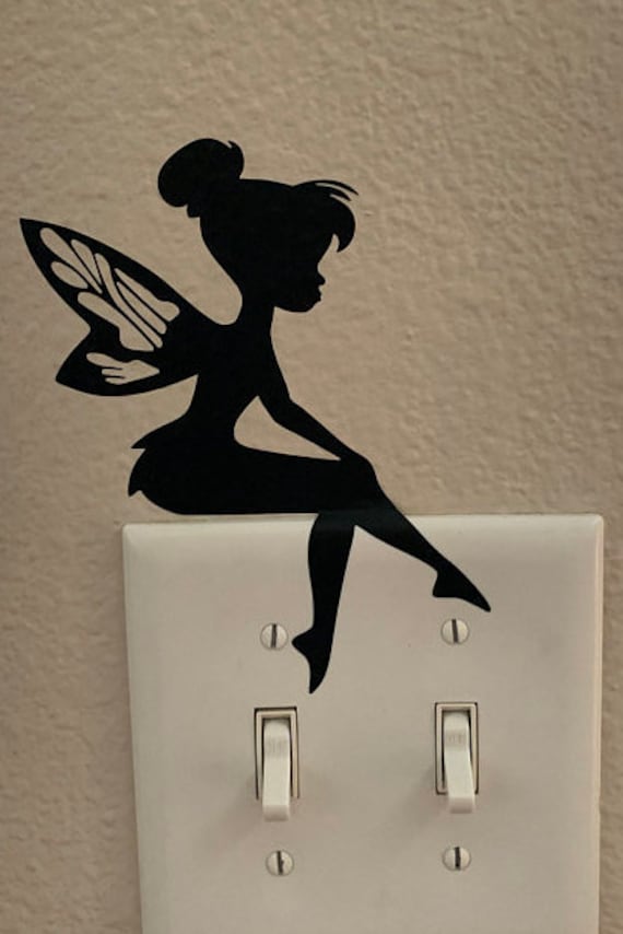 Tinkerbell Sitting Silhouette