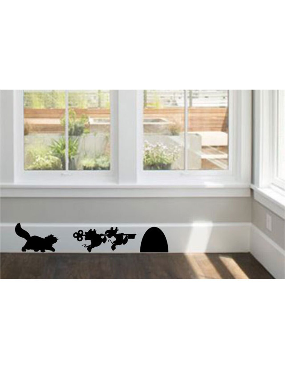 Jaq and Gus Baseboard Decal, Disney Stocking Stuffer, Disney Home Décor ...