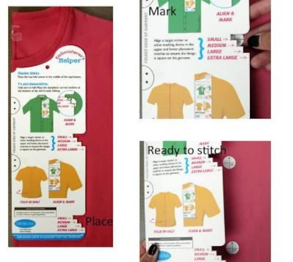 Embroiderer's Helper - Template Aid - Placement Tool - Etsy