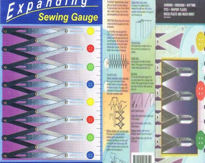 Simflex Expanding Sewing Gauge - Etsy