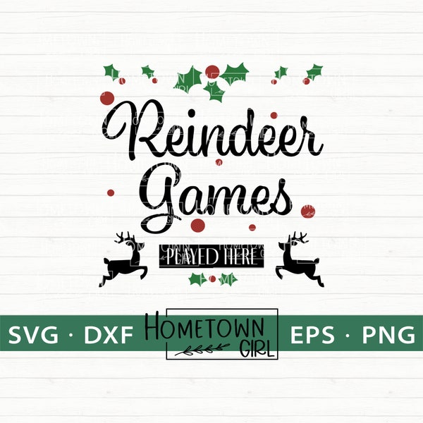Reindeer Games - Etsy