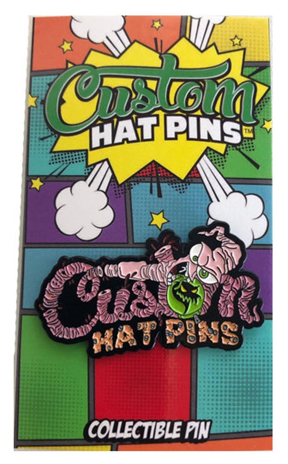 Earthworm Jim Logo Hat Pin - Etsy