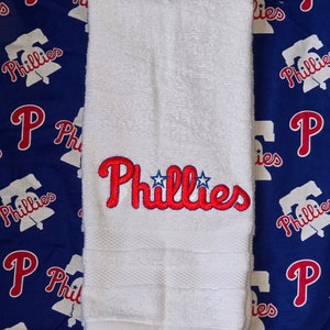 NEW Phillies Phanatic Towel Personalized Kitchen Bath Sports Set ...