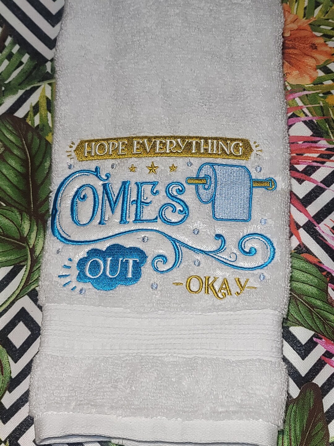 NEW FUNNY Hope Everything Comes Out Ok Hostess Housewarming Gift Gag ...