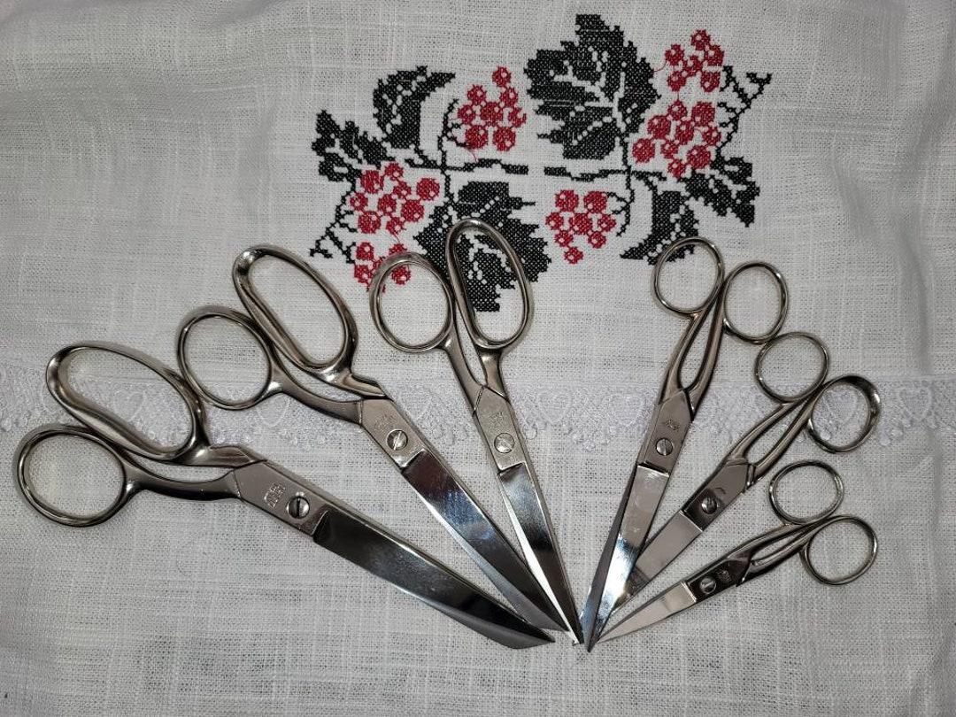 NEW Fun DENCO ITALY Dressmaking Sewing Household Scissors Shears Set of ...