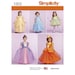 Simplicity 1303 UNCUT Toddler Princess Costume Sewing Pattern: Belle ...