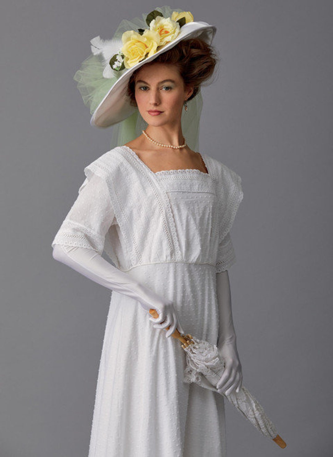 New Victorian Suffragette Edwardian Day Dress Costume Han Pattern ...