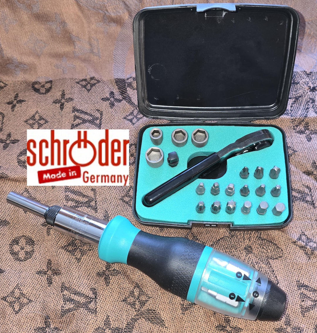 NU MOB Peddinghaus Schröder Germany Bidirectional Bit Ratchet Tool Set ...