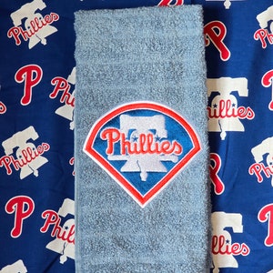 NEW Phillies Phanatic Towel Personalized Kitchen Bath Sports Set ...