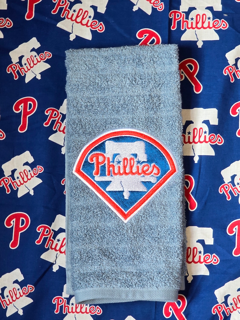 NEW Phillies Phanatic Towel Personalized Kitchen Bath Sports Set ...