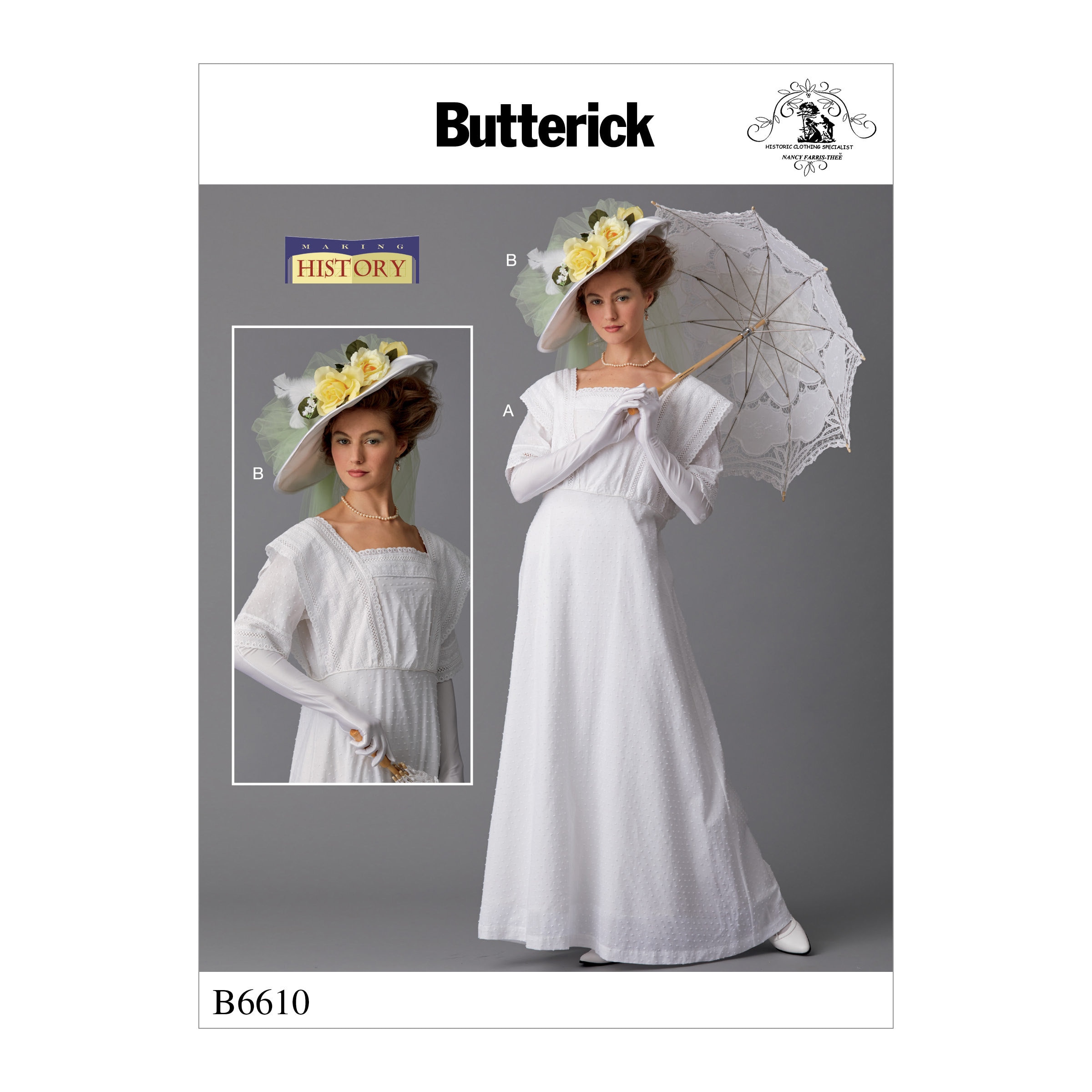 New Victorian Suffragette Edwardian Day Dress Costume Han Pattern ...