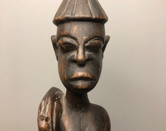 African Hunter Sculpture - Etsy