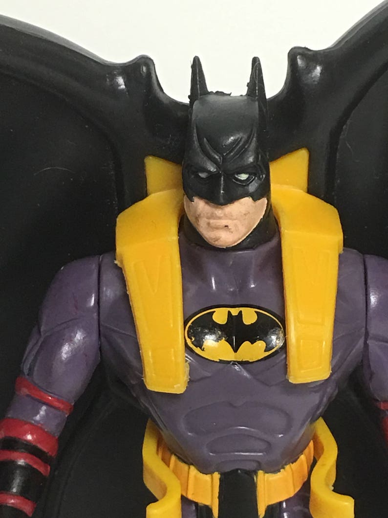 FREE SHIPPING 1995 Kenner Batman Forever Deluxe Attack Wing | Etsy