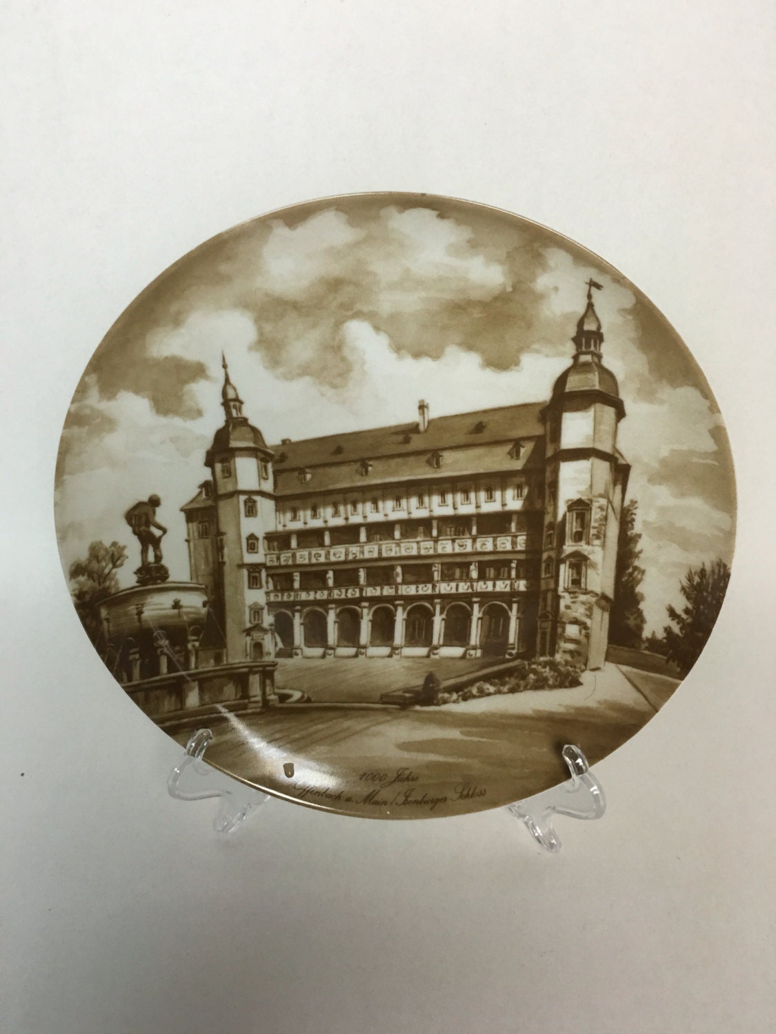 Kaiser W. Germany Porcelain Collectible Plate of Offenbach a - Etsy