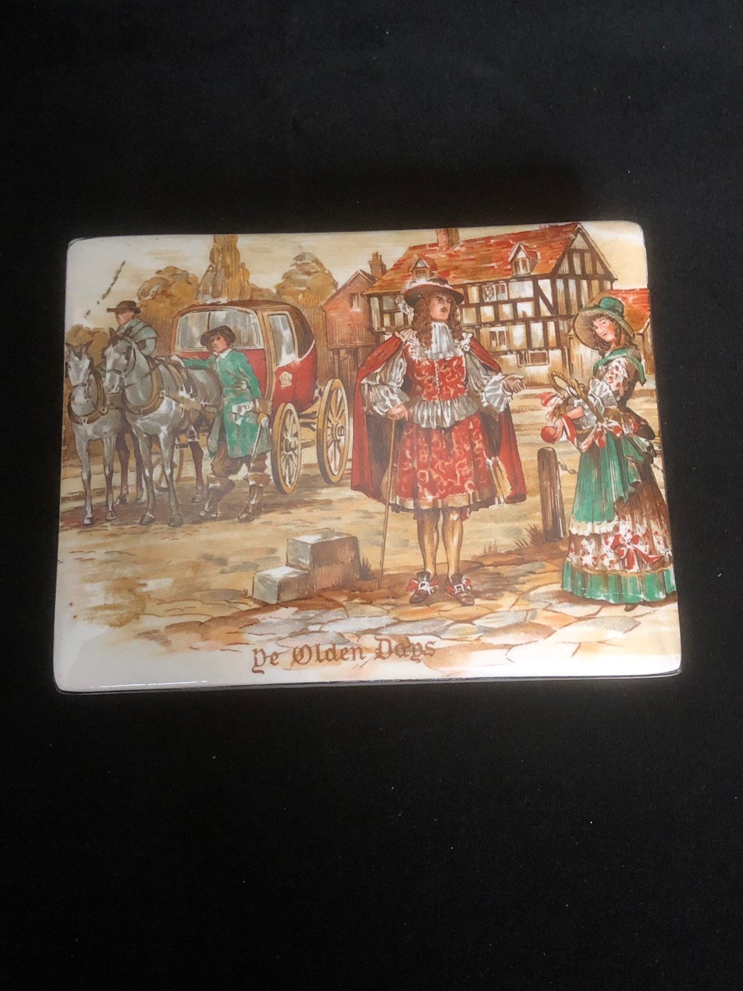 Sandland Ware Lancaster & Sandland Ltd Hanley Box “ye Olden Days” and ...