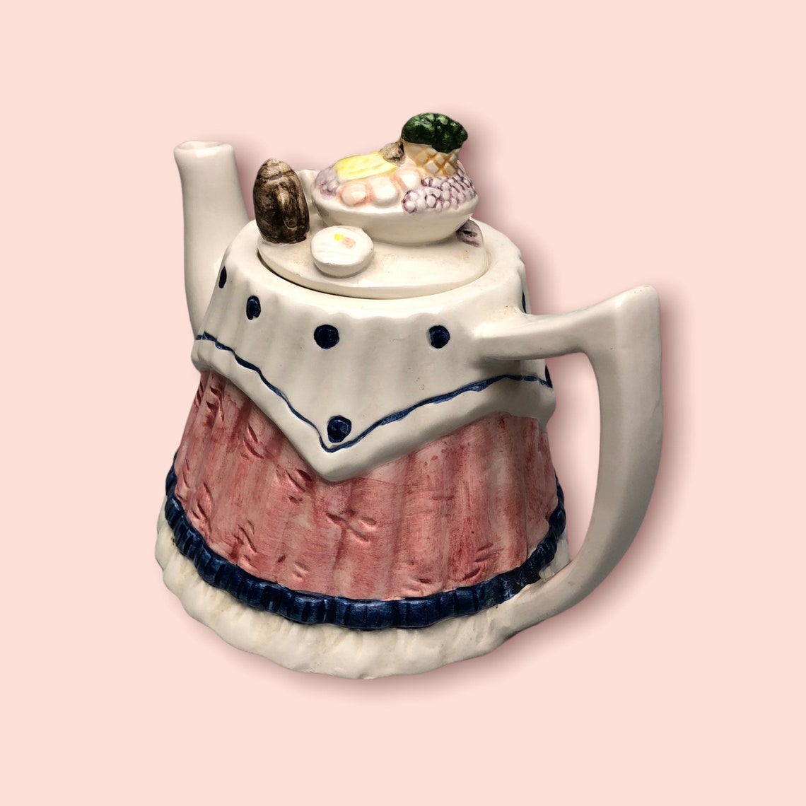 Ceramic Buffet Picnic Table Tea Pot by Cardinal Inc. 1995 - Etsy