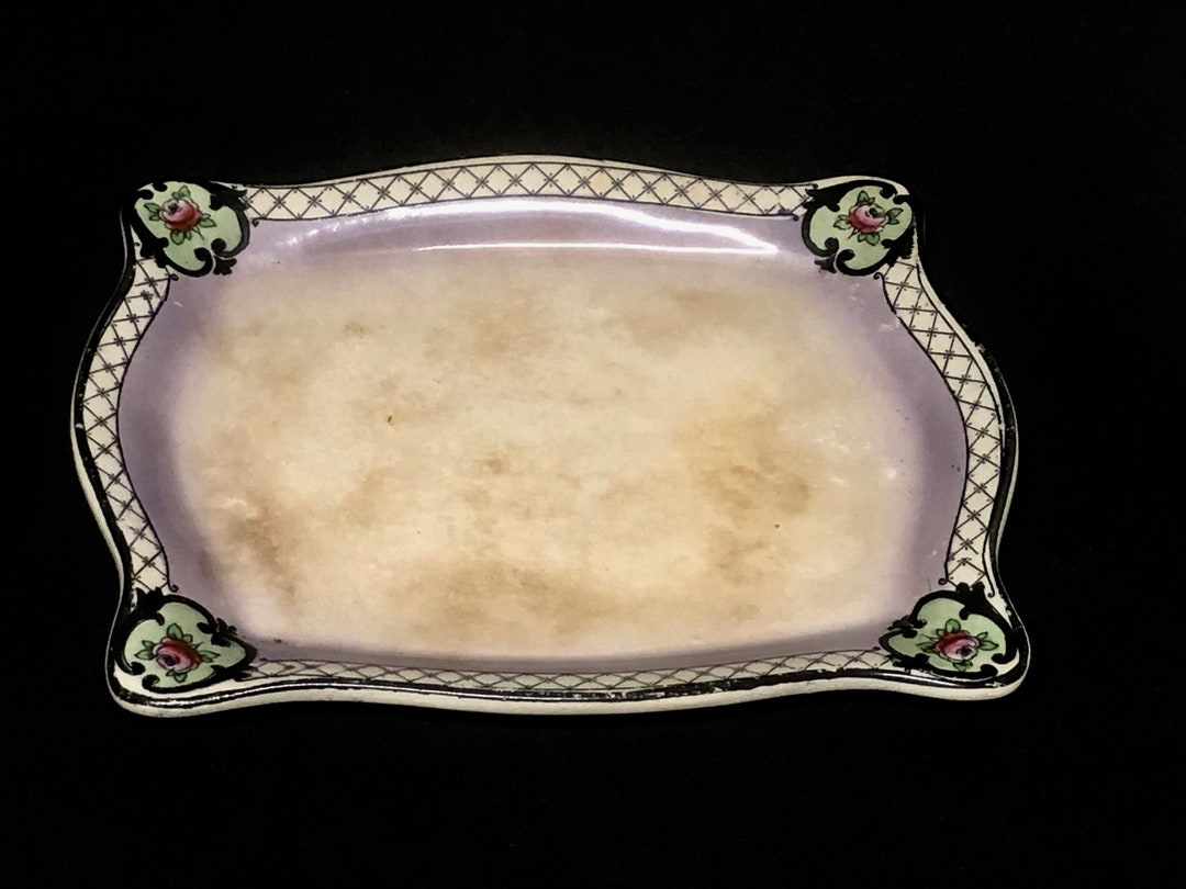 Rare Crownford Ware Inglaterra Cerámica Bandeja Rectangular - Etsy España