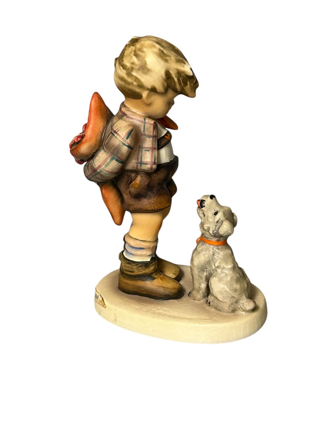 Goebel Hummel Figurine 317 "not for You" TMK - 6 A Young Boy Holding ...